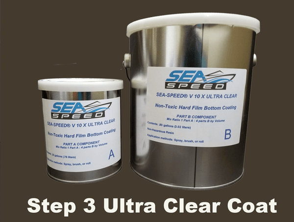 Sea-Speed® V10X Ultra Clear - One Gallon Kit